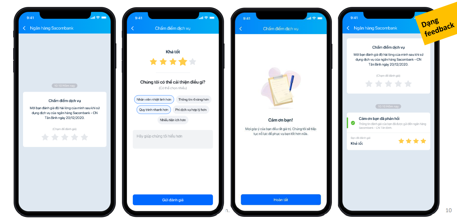 Hướng dẫn tạo mẫu ZNS đánh giá dịch vụ (ZNS Rating Template) | Zalo Cloud